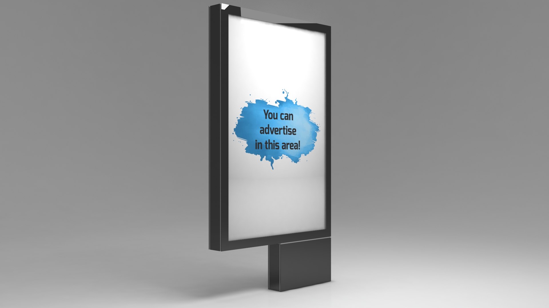 3D Model Designed Advertising Billboard - TurboSquid 1581164