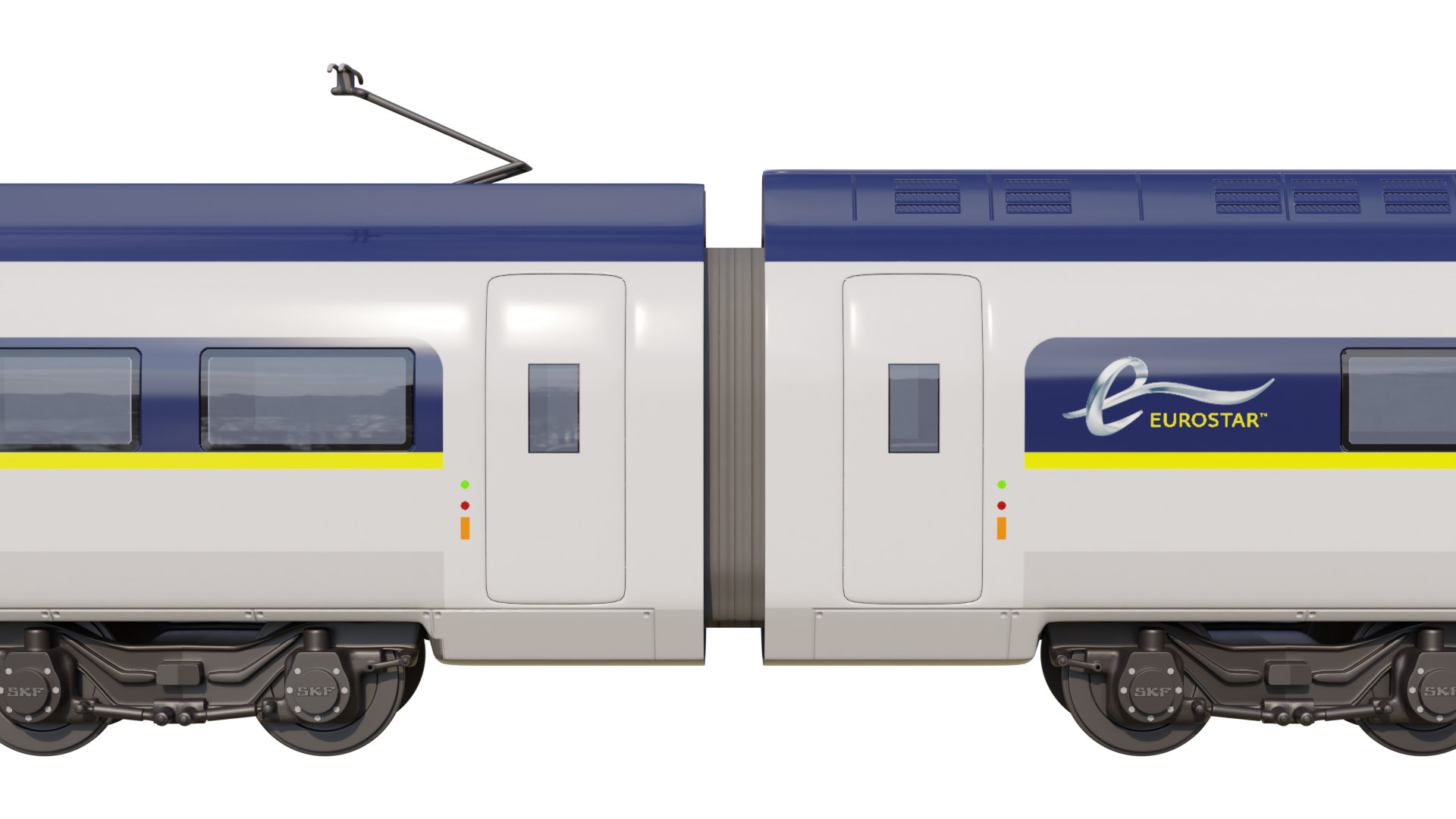 Realistic Siemens Velaro Eurostar 3D Model - TurboSquid 1447766