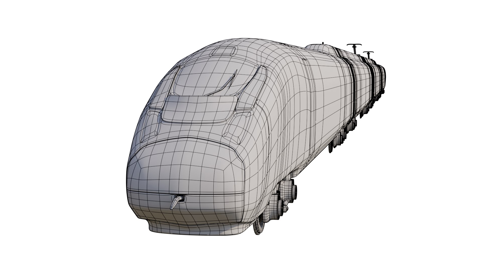 Realistic Siemens Velaro Eurostar 3D Model - TurboSquid 1447766
