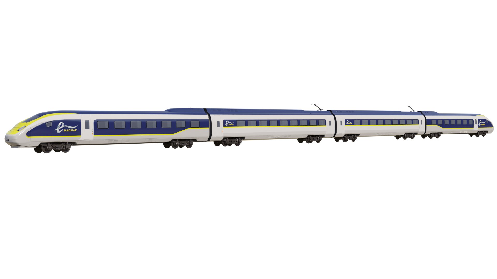 Realistic Siemens Velaro Eurostar 3D Model - TurboSquid 1447766