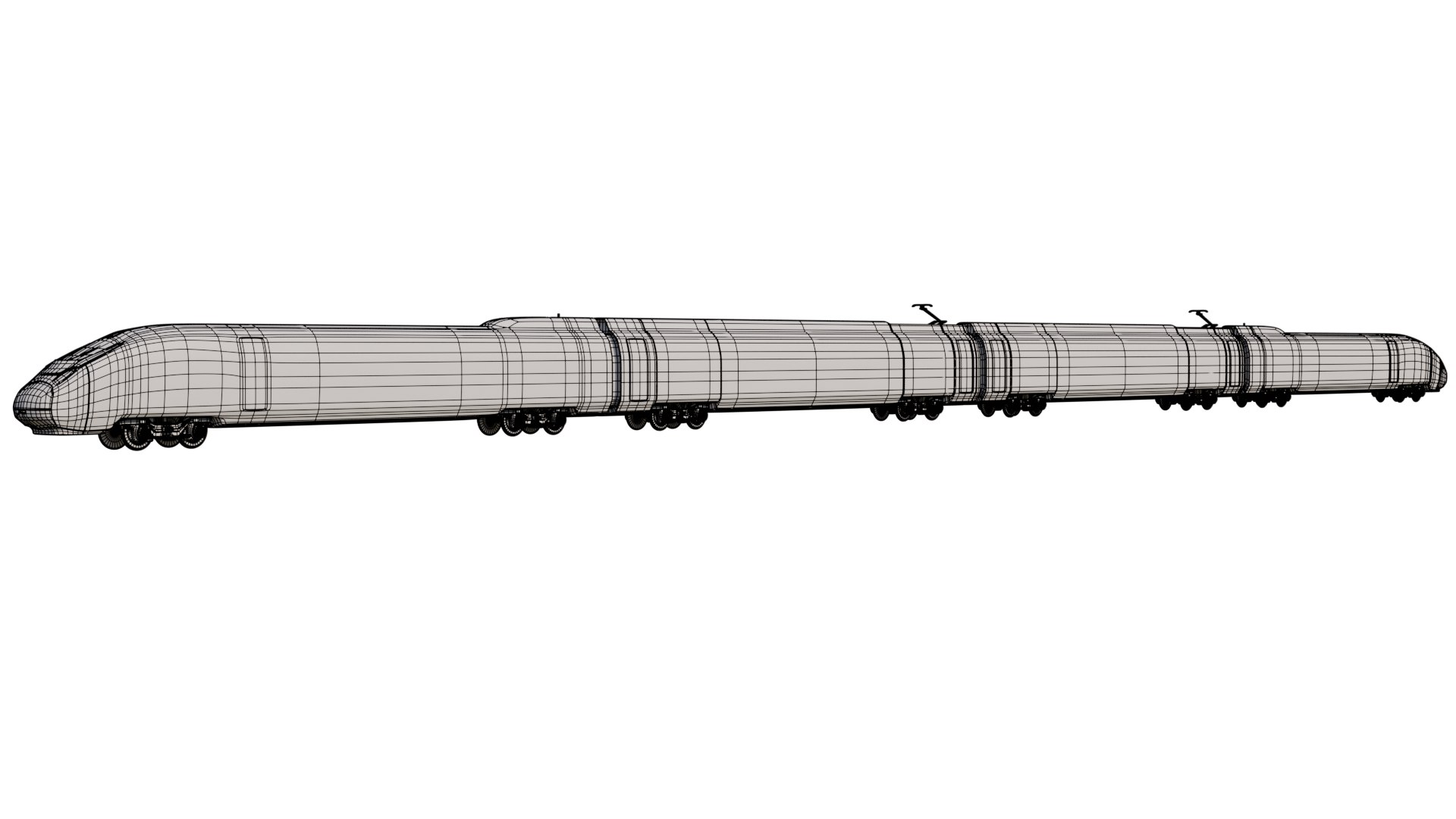 Realistic Siemens Velaro Eurostar 3D Model - TurboSquid 1447766