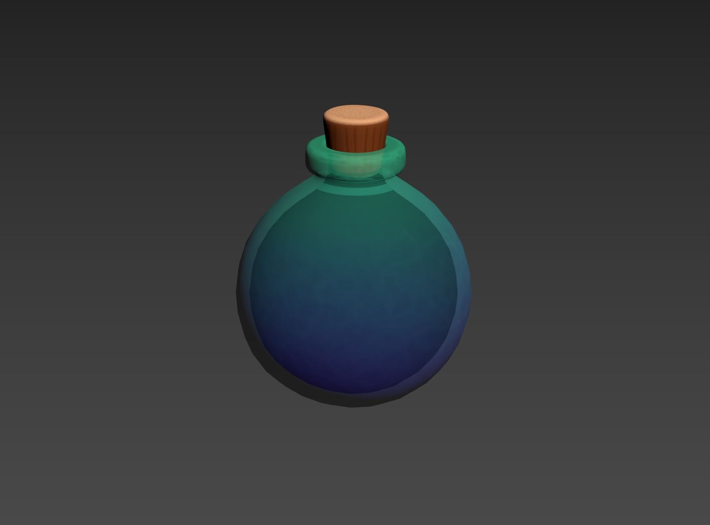 3D Potion Bottle - TurboSquid 2326055