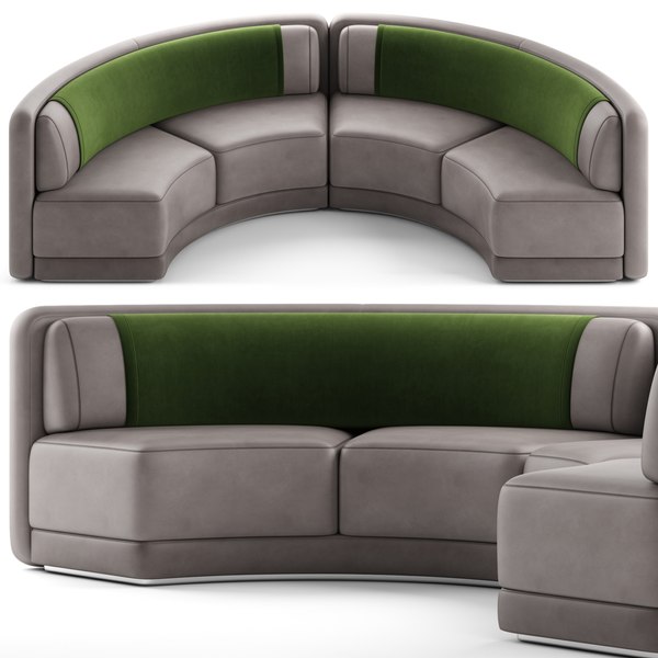 MD Round Sofa 004 3D model - TurboSquid 1783301