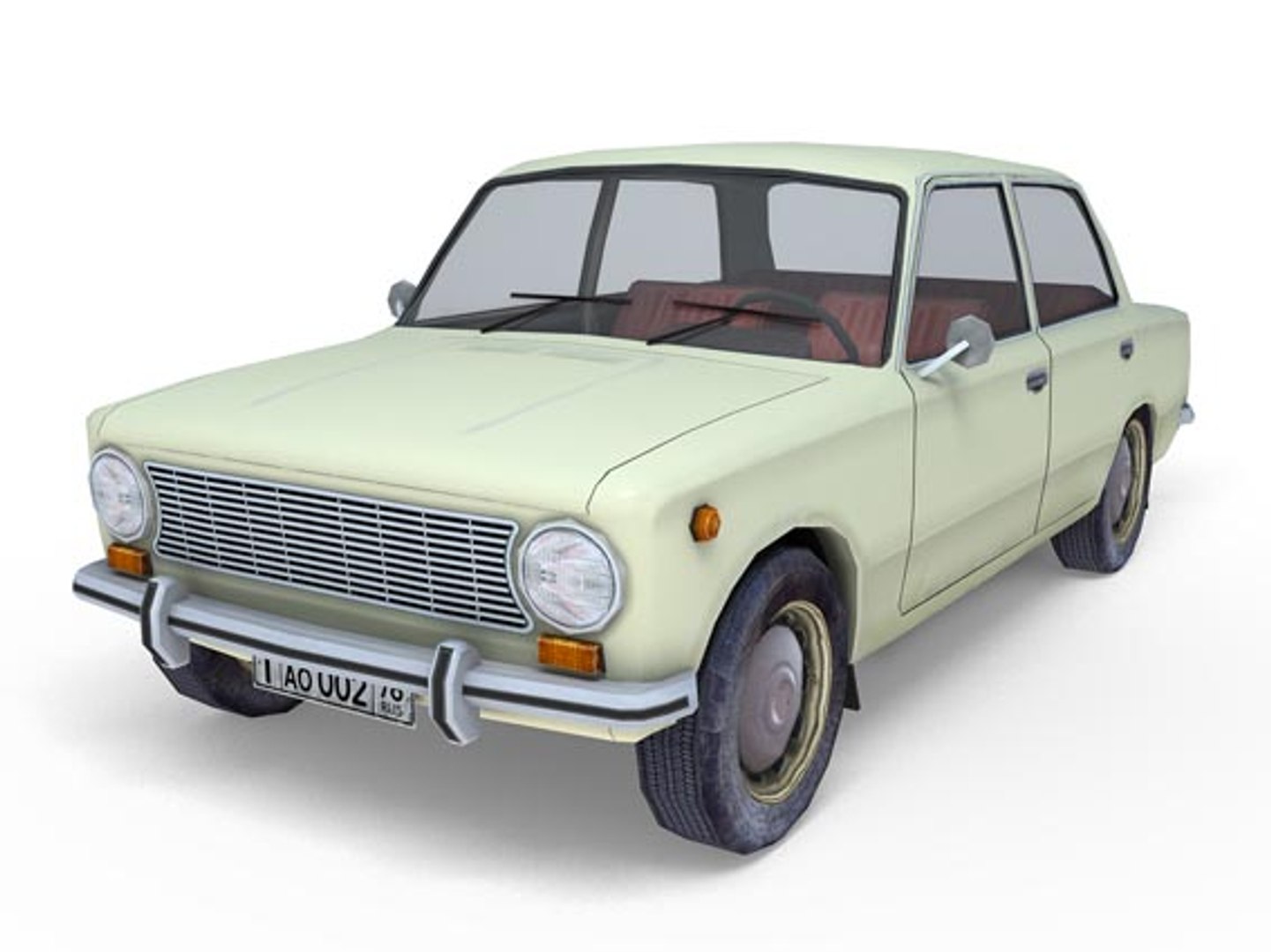 Vaz 2101 3d Model