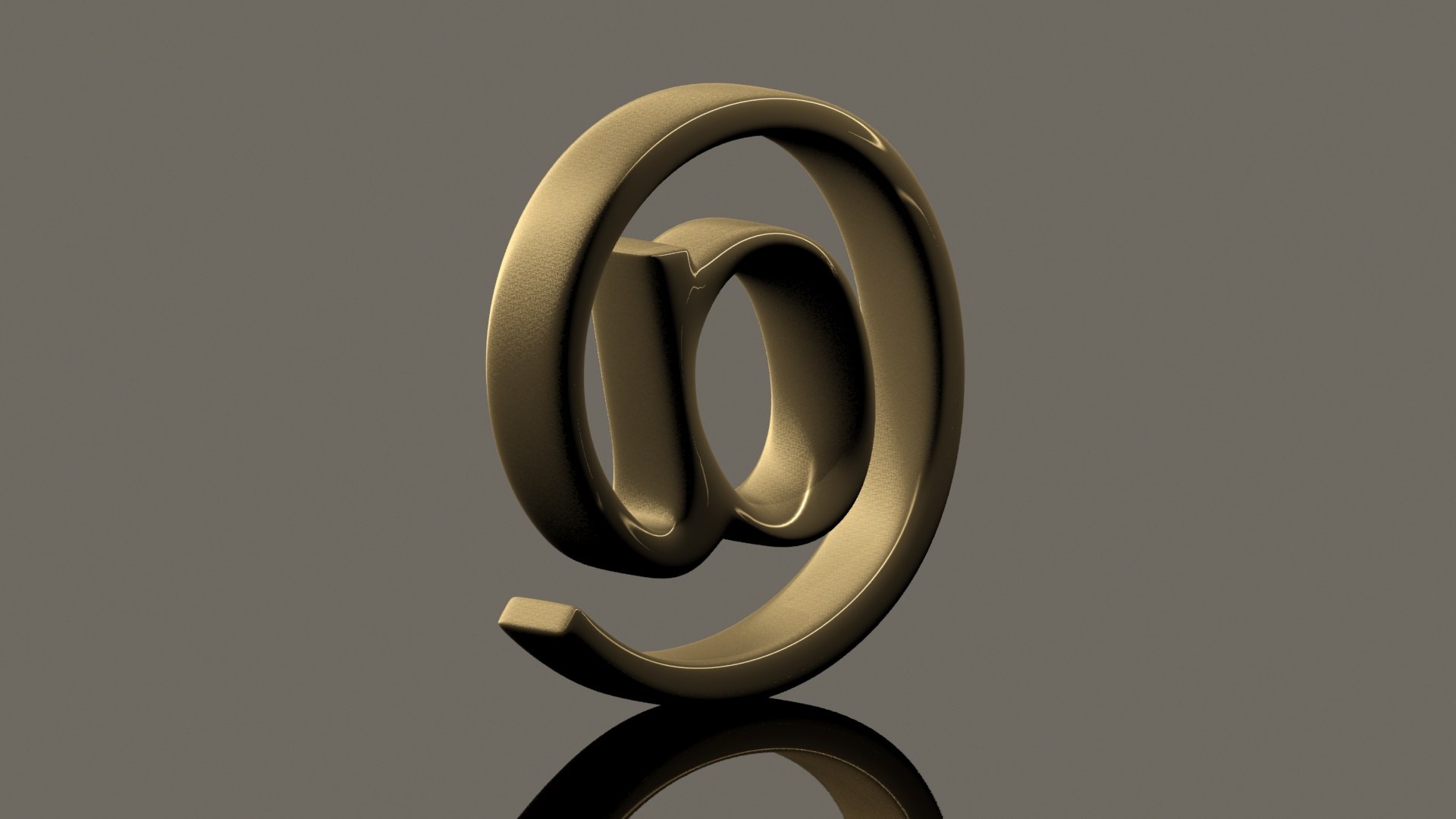 3D email symbol modeled model - TurboSquid 1306465