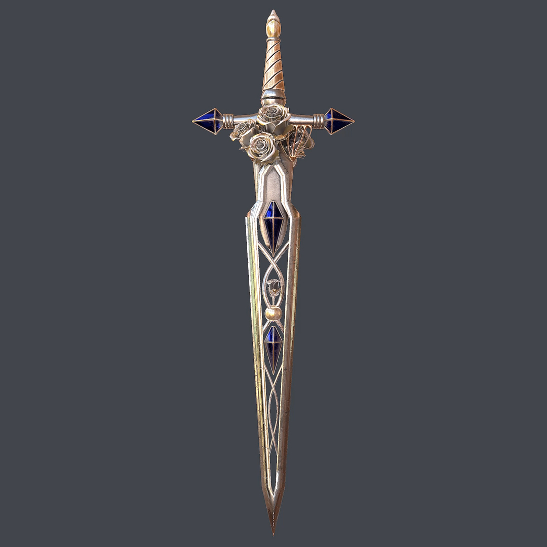 Fantasy sword 21 3D model - TurboSquid 1560671
