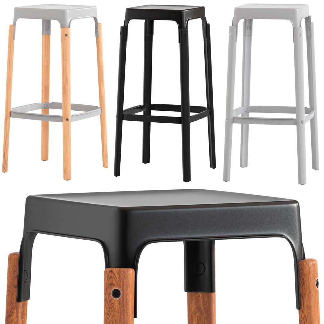 Herman Miller Magis Stool 3D model - TurboSquid 2179106