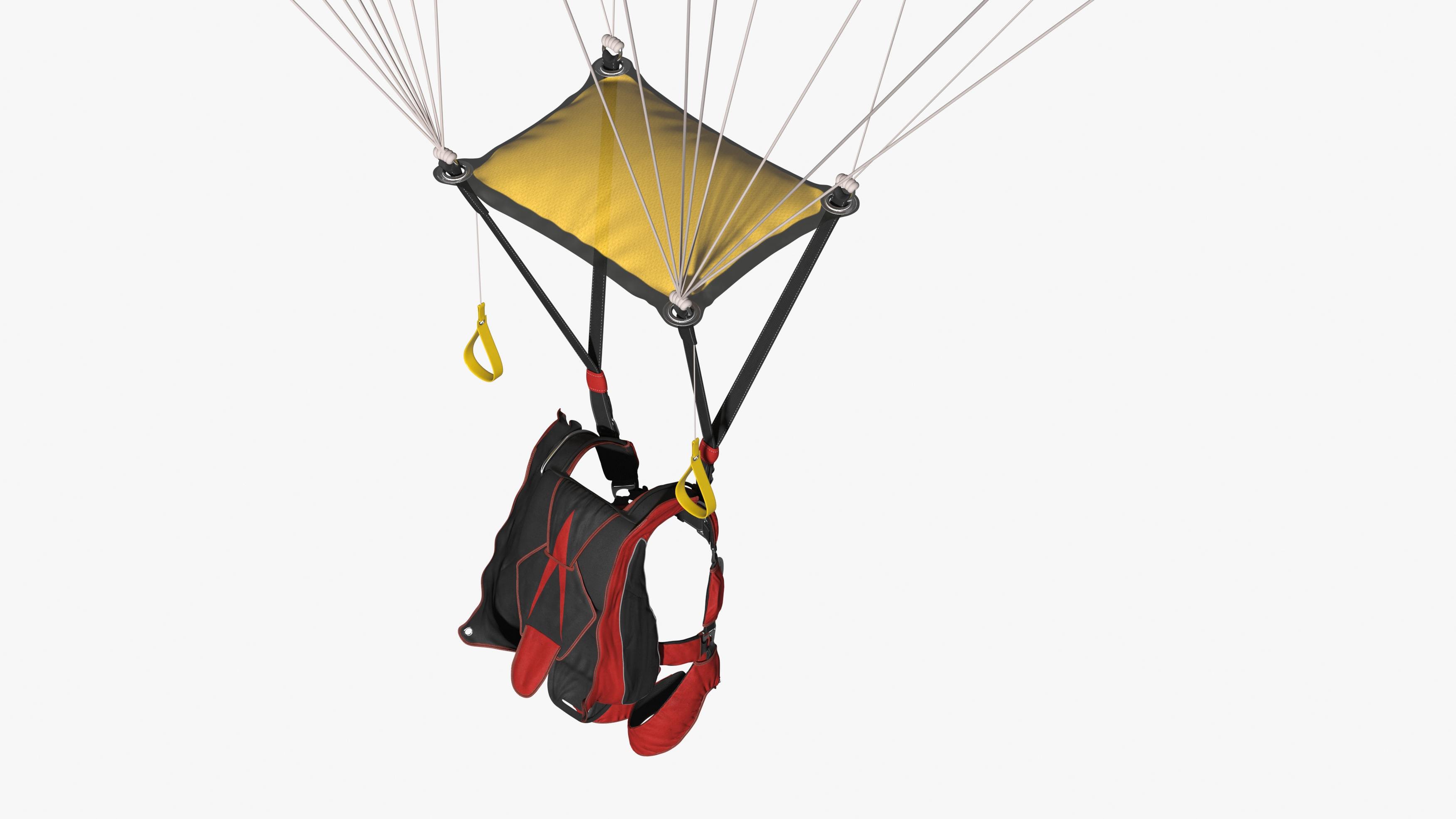 Parachute 3D model - TurboSquid 1568074