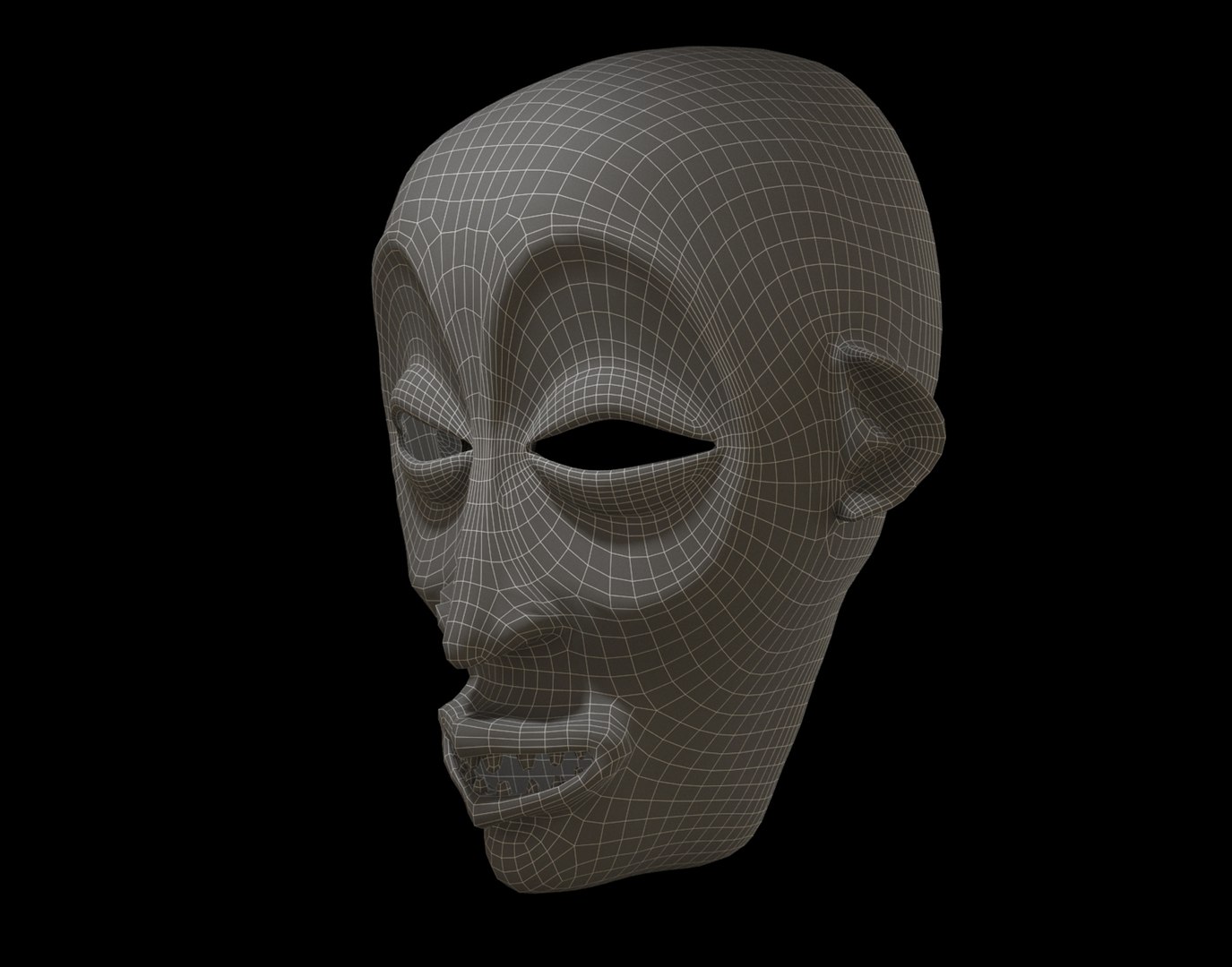 Mwana Pwo - African Chokwe Mask 3D - TurboSquid 2315420