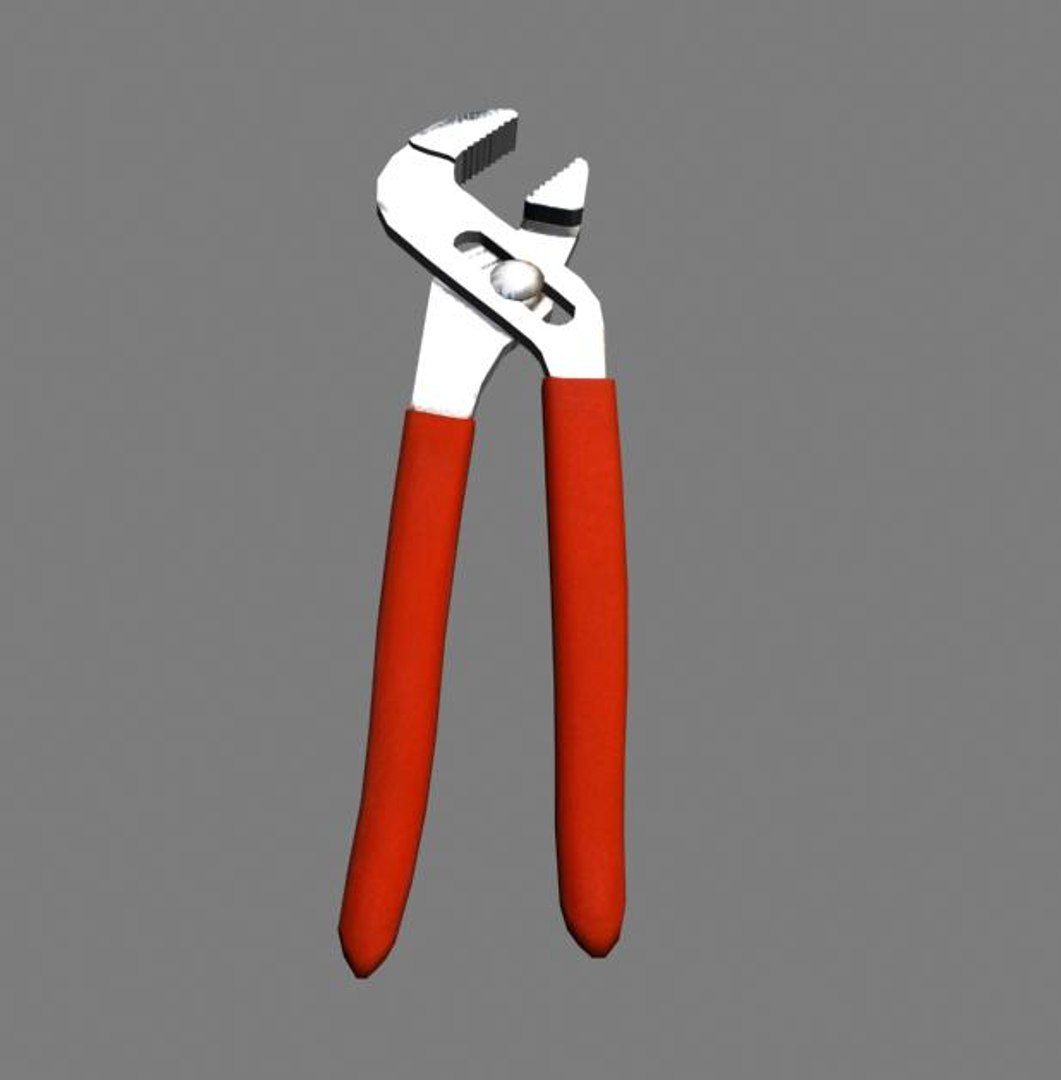 3d Model Wrench Force Low-polygon