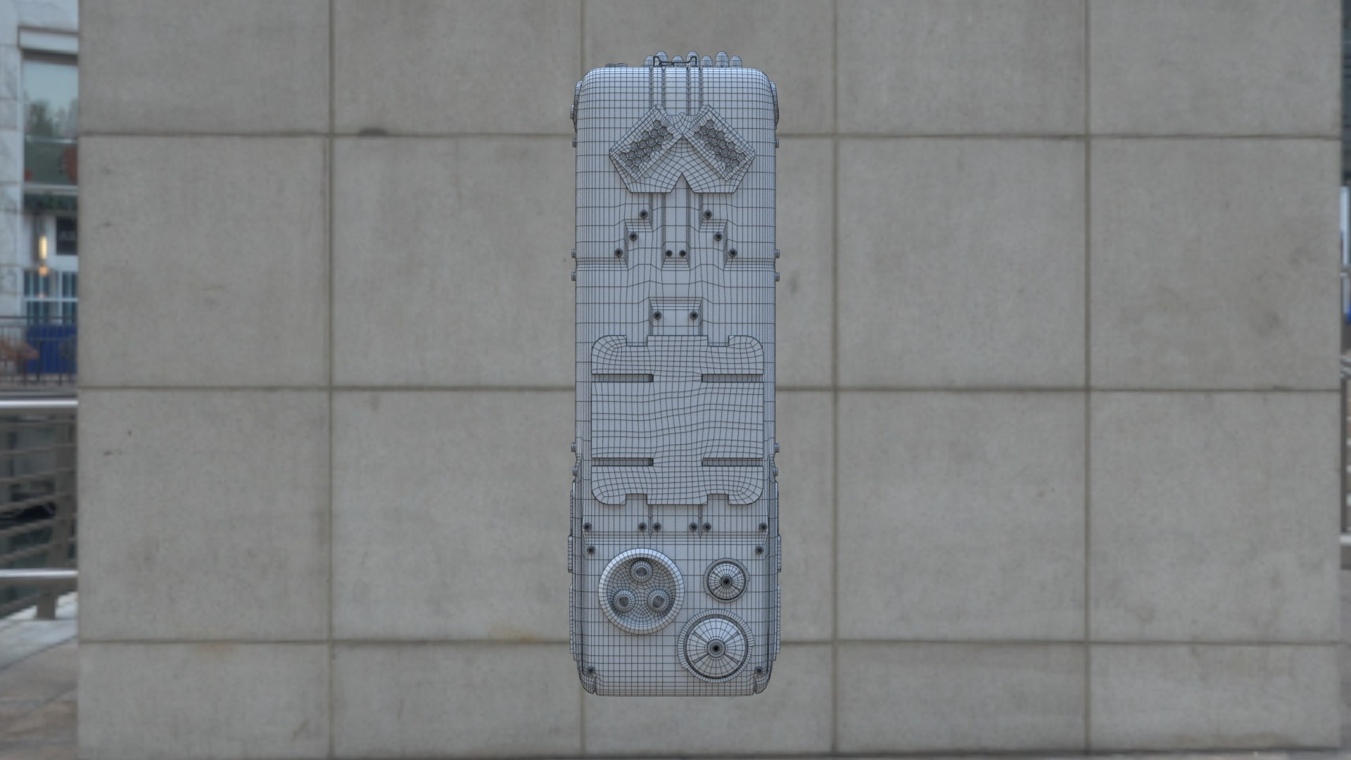 Futuristic Battery 3D Model - TurboSquid 1969017