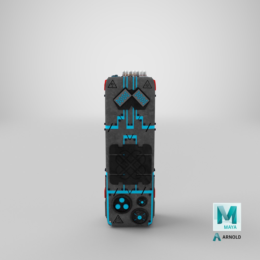 Futuristic Battery 3D Model - TurboSquid 1969017