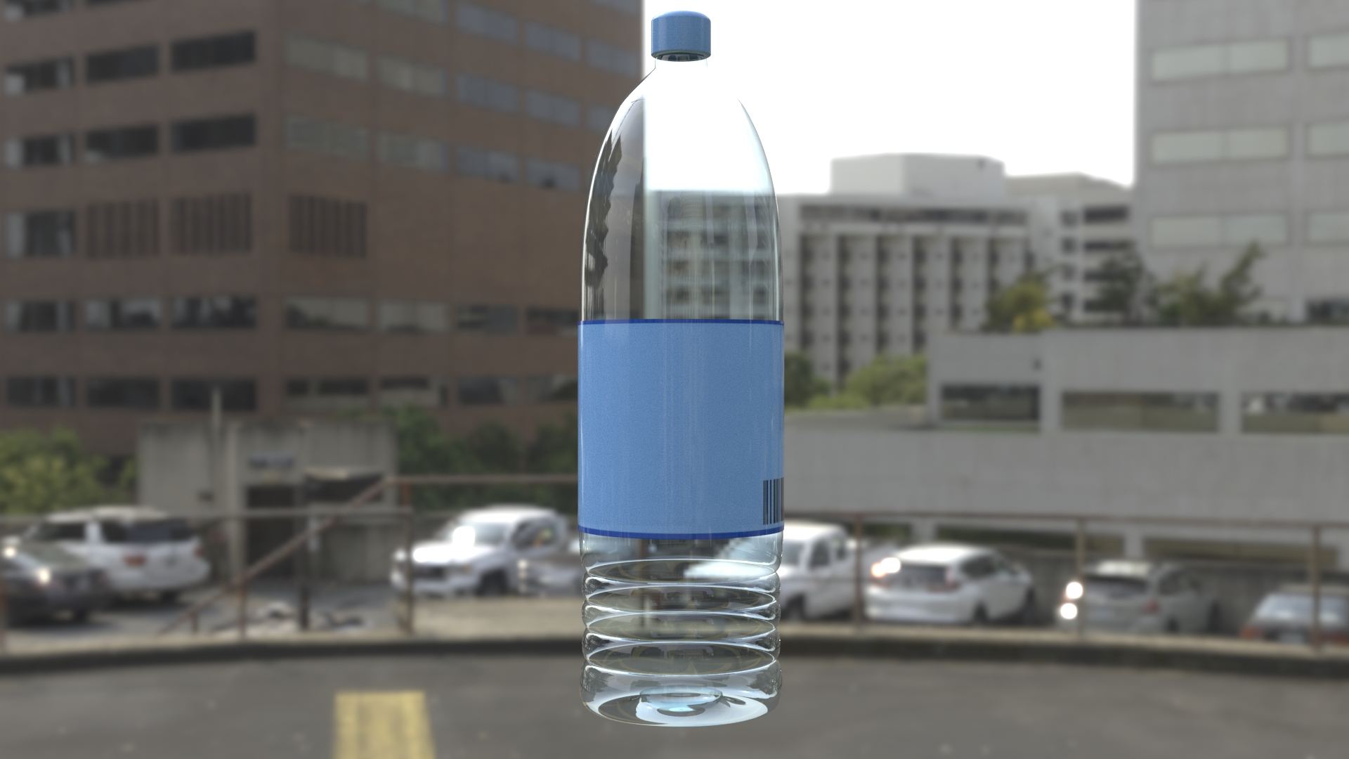 Water bottle 3D model - TurboSquid 1745578
