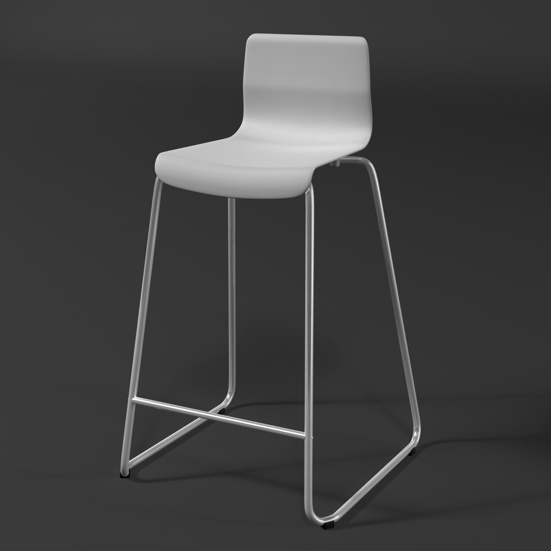bar stool 3d model