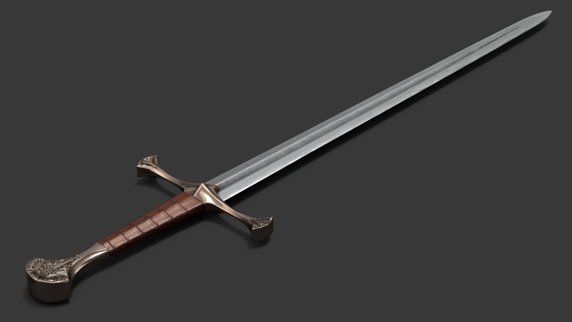 Sword002 8K PBR Textures model - TurboSquid 2063391