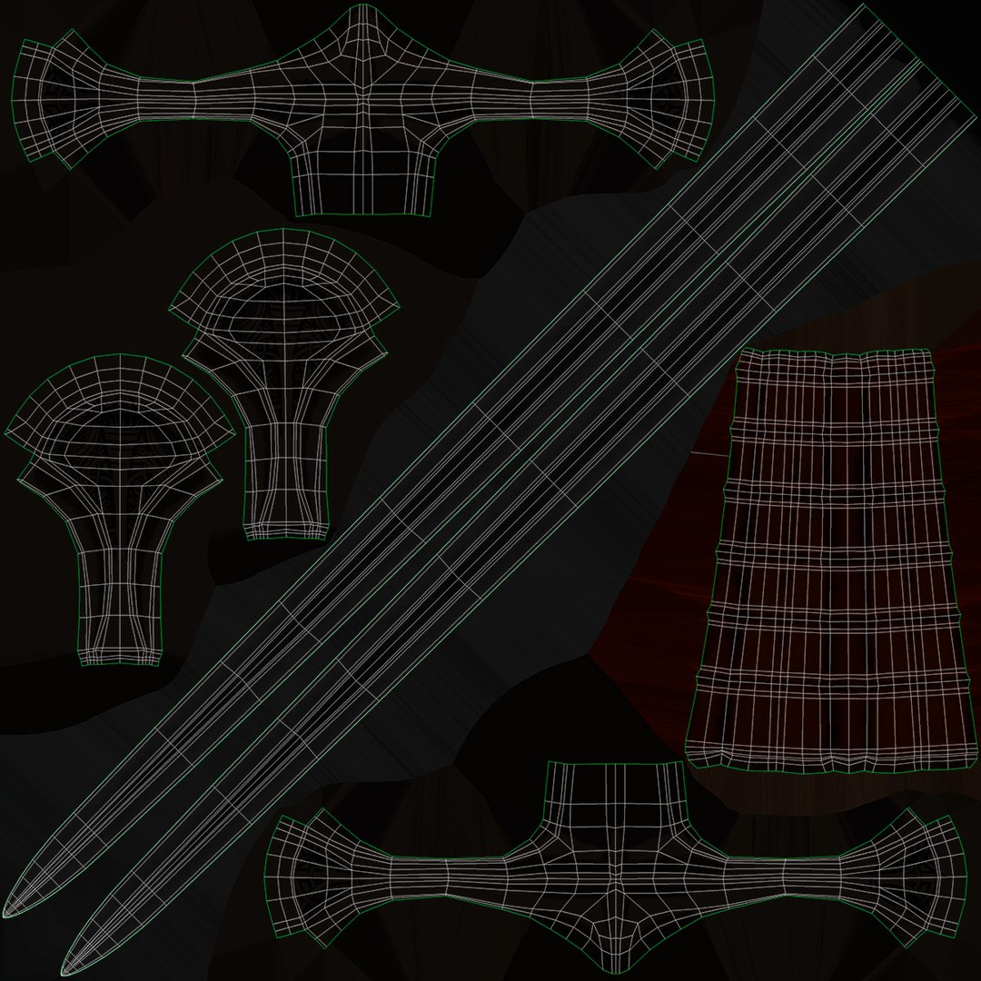 Sword002 8K PBR Textures Model - TurboSquid 2063391