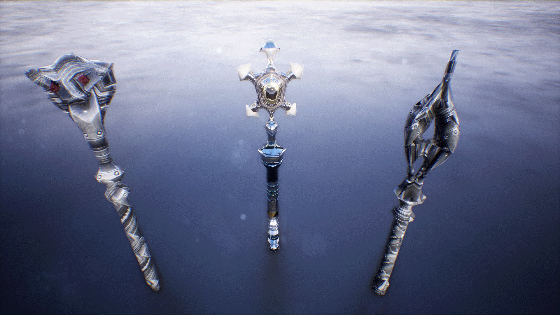 3D Wizard Staffs 15 Assets Model - TurboSquid 1984282