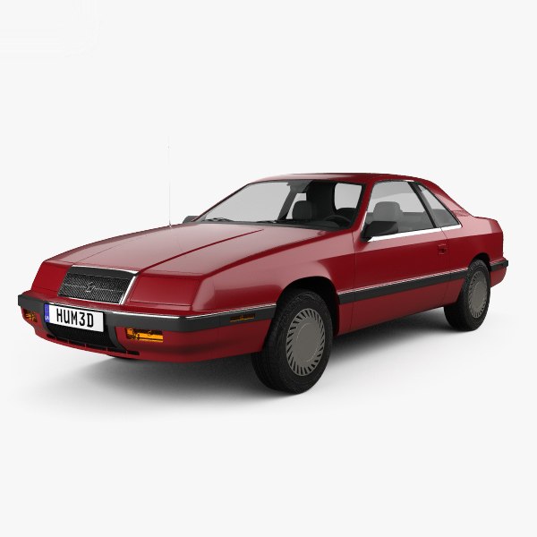 3D chrysler lebaron 1987 - TurboSquid 1508189
