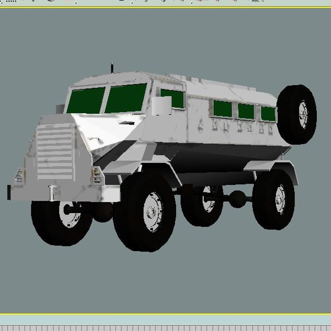 3d Apc Casspir Model