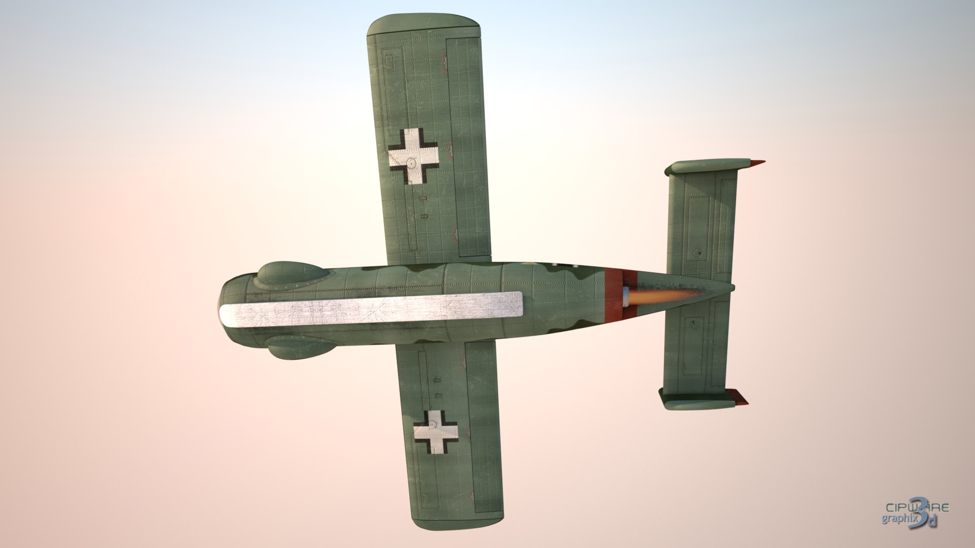Arado E 381 Fighter 3D Model - TurboSquid 1551729