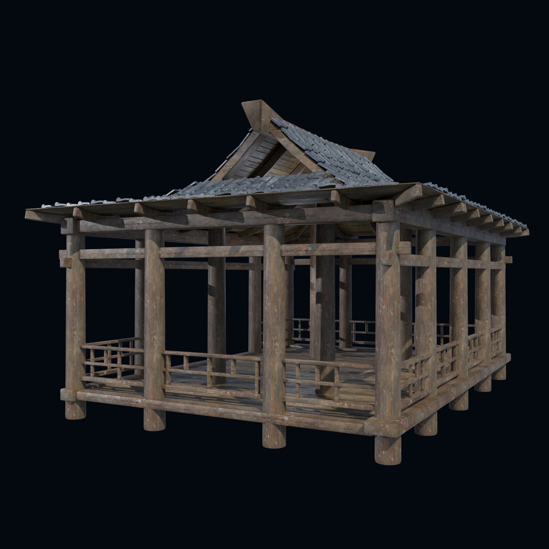 ASIAN JAPAN CONSTRUCTIONS STRUCTURES ORIENTAL COLLECTION 3D model - TurboSquid 2080463