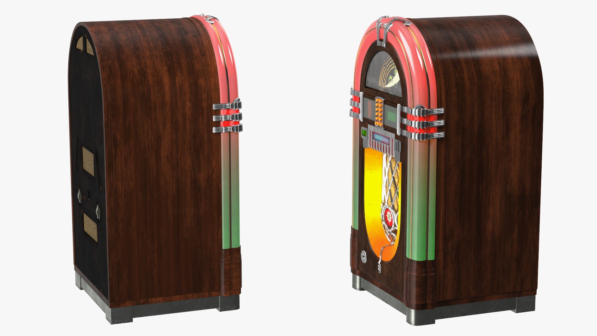 3D Vintage Jukebox Machine - TurboSquid 2189661