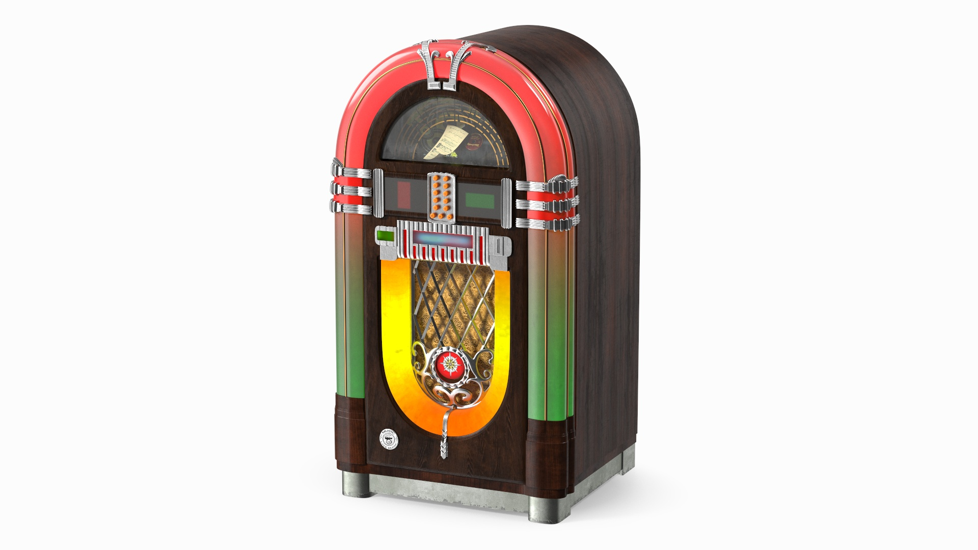 3D Vintage Jukebox Machine - TurboSquid 2189661
