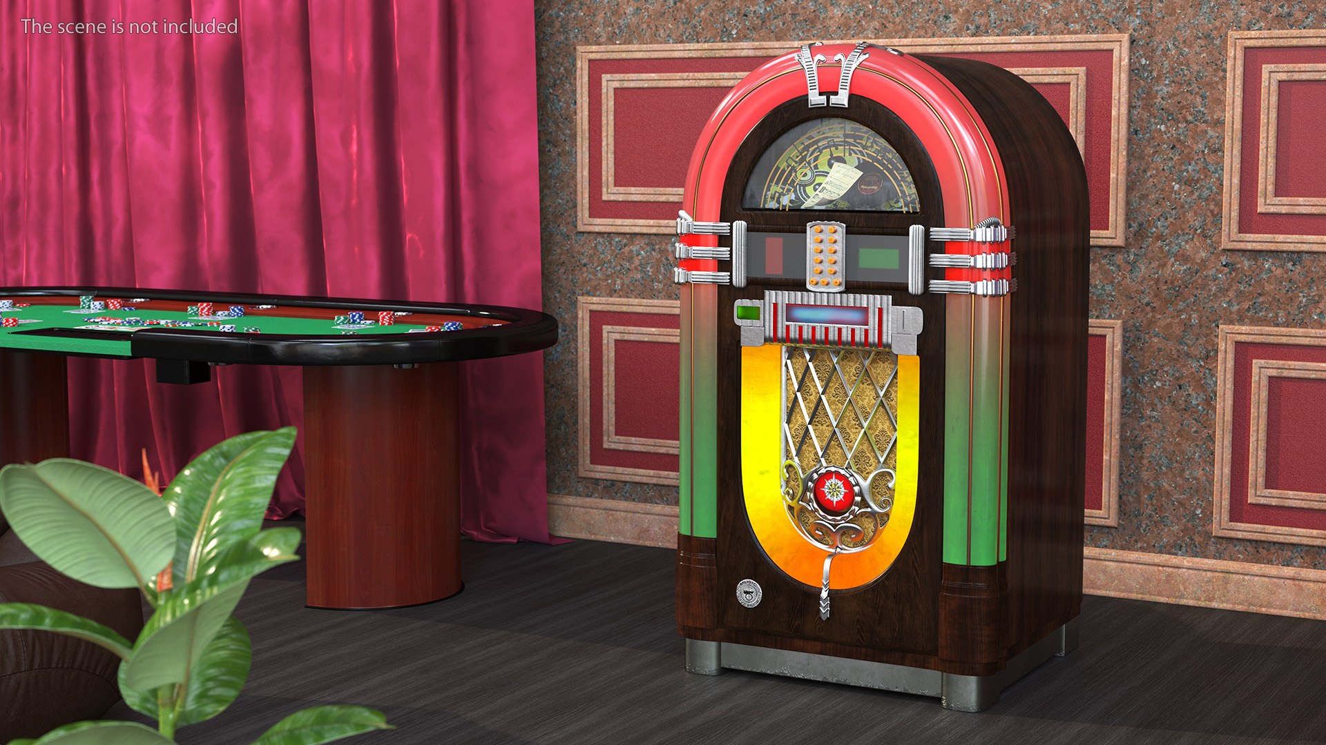 3D Vintage Jukebox Machine - TurboSquid 2189661