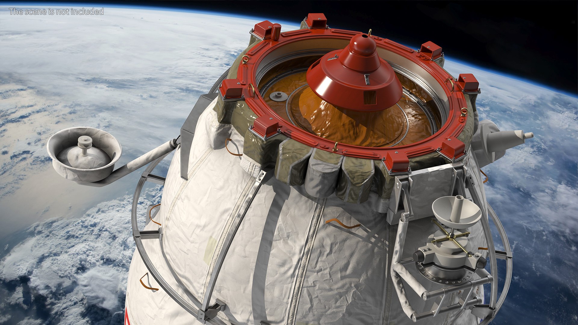 Soyuz with Poisk Module 3D model - TurboSquid 1852986