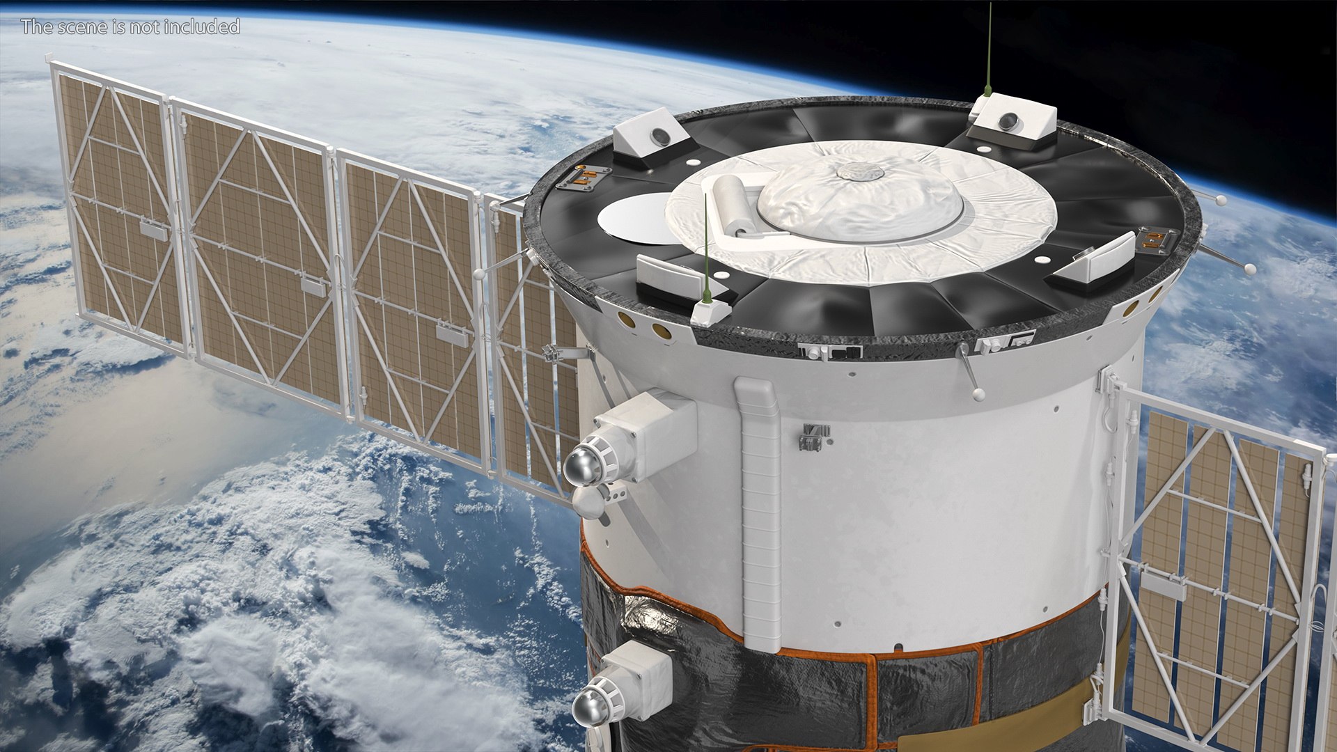 Soyuz with Poisk Module 3D model - TurboSquid 1852986