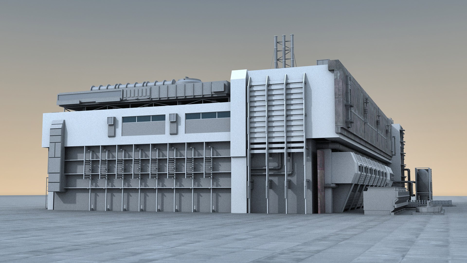 Future Building 021 3D - TurboSquid 2293561