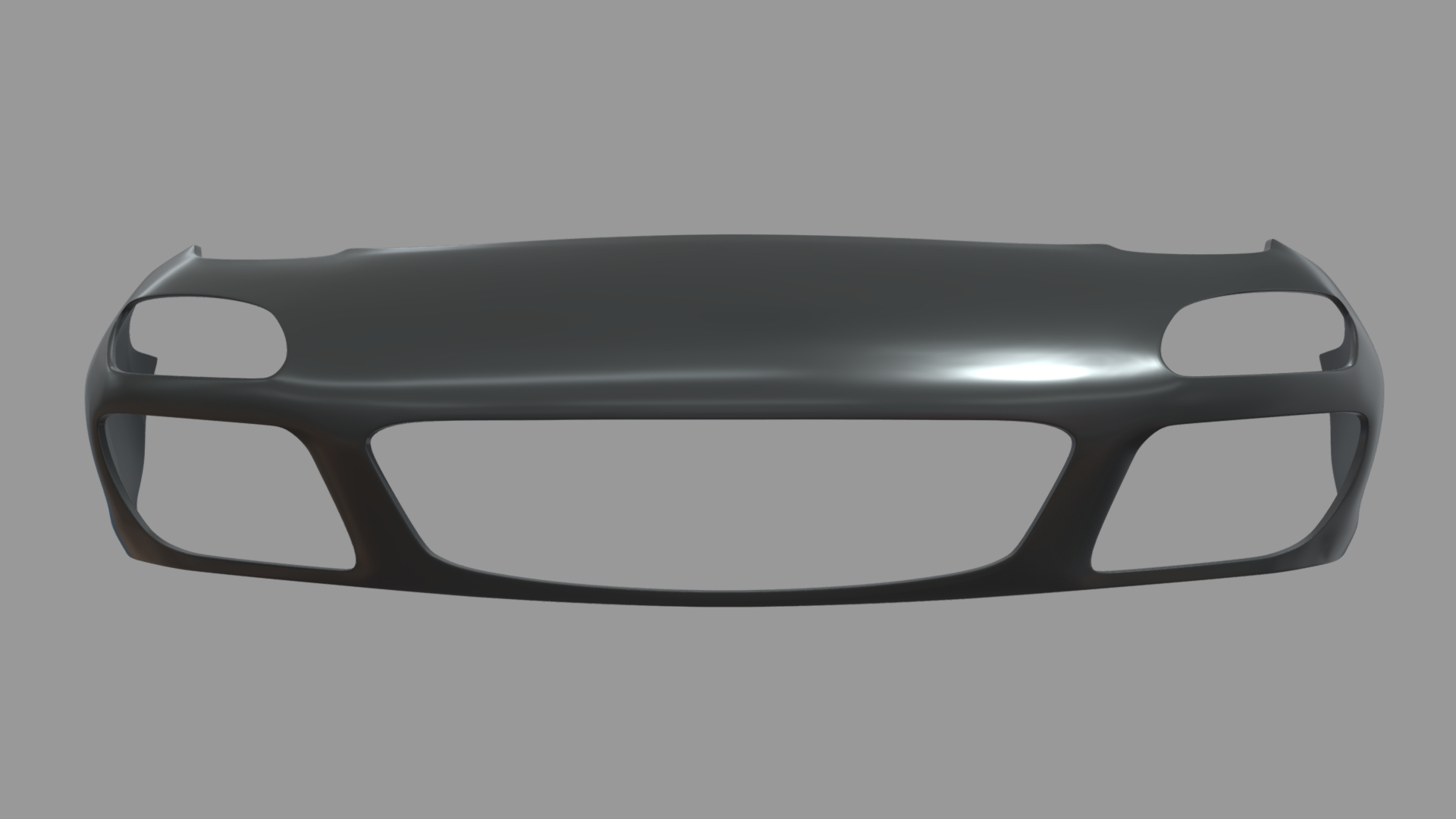 modelo 3d Front Bumper Mazda RX7 Custom - TurboSquid 2010729