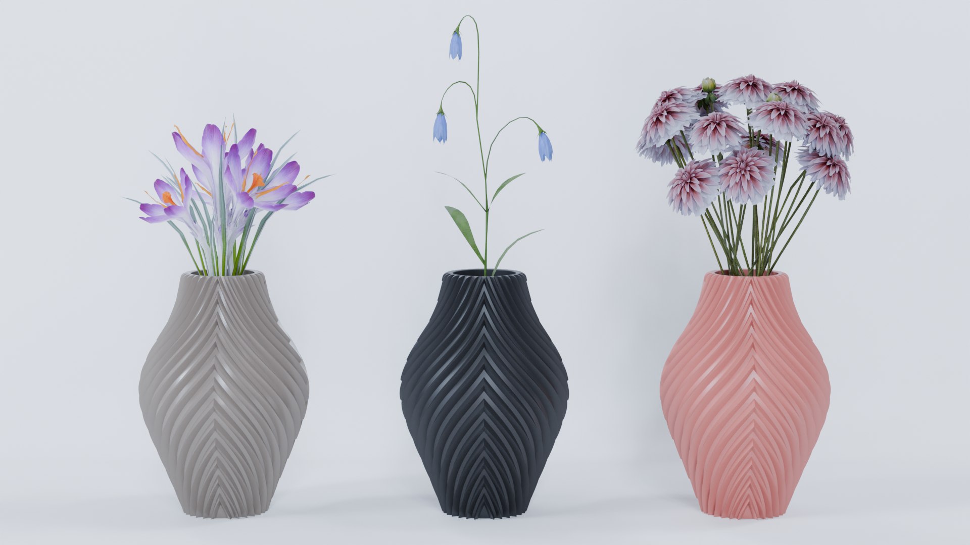 Spiral Vase 3D Print Model 3D Model - TurboSquid 2248710