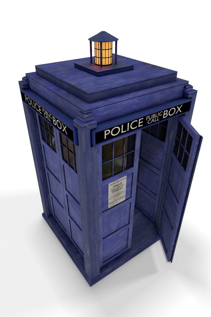 Tardis 3d Max
