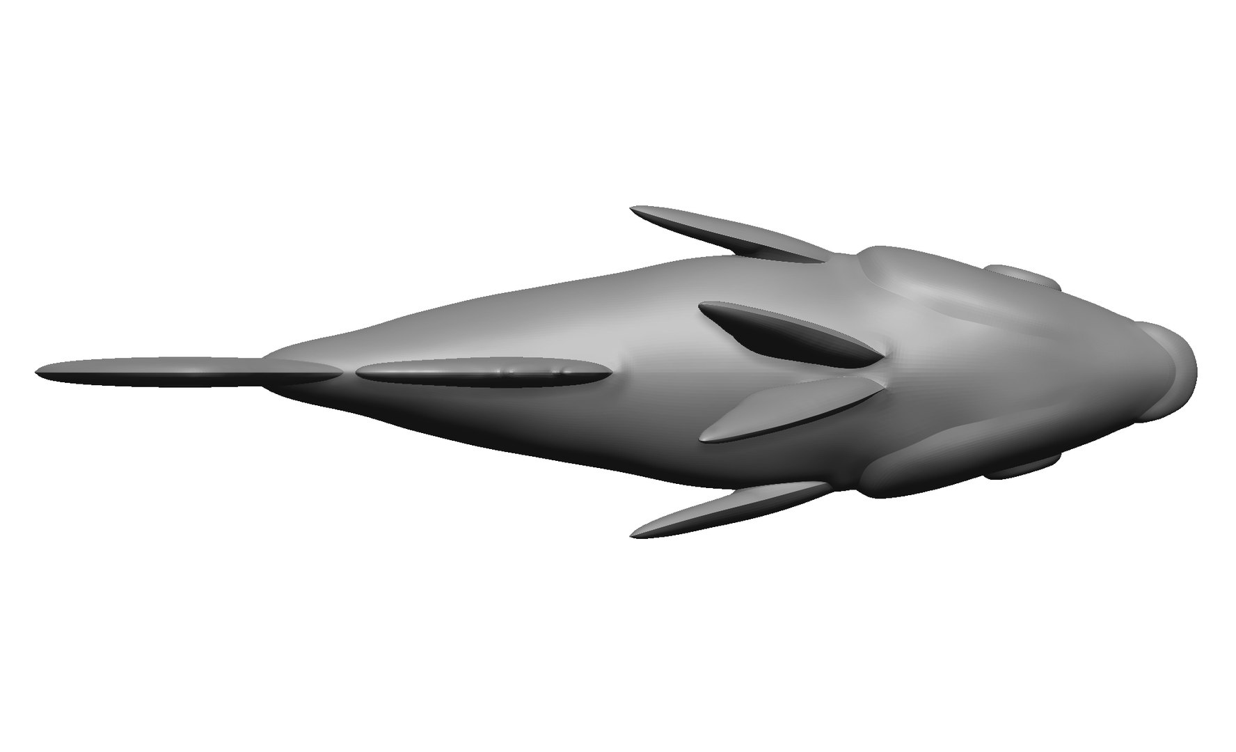 3D Electric Yellow Cichlid Fish - TurboSquid 2045027