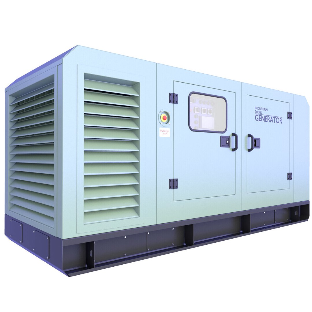 3D Industrial Diesel Power Generator 16 - TurboSquid 1980031