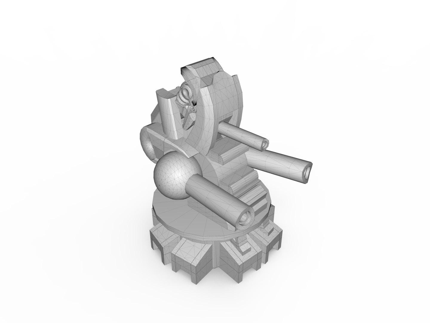 3D Turret Games Ar - TurboSquid 1603424