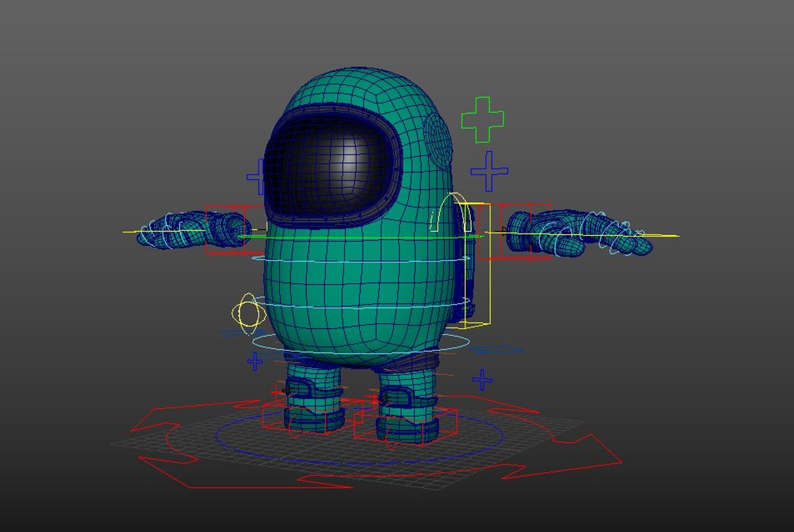 3D Model Character Rigged - TurboSquid 1629187