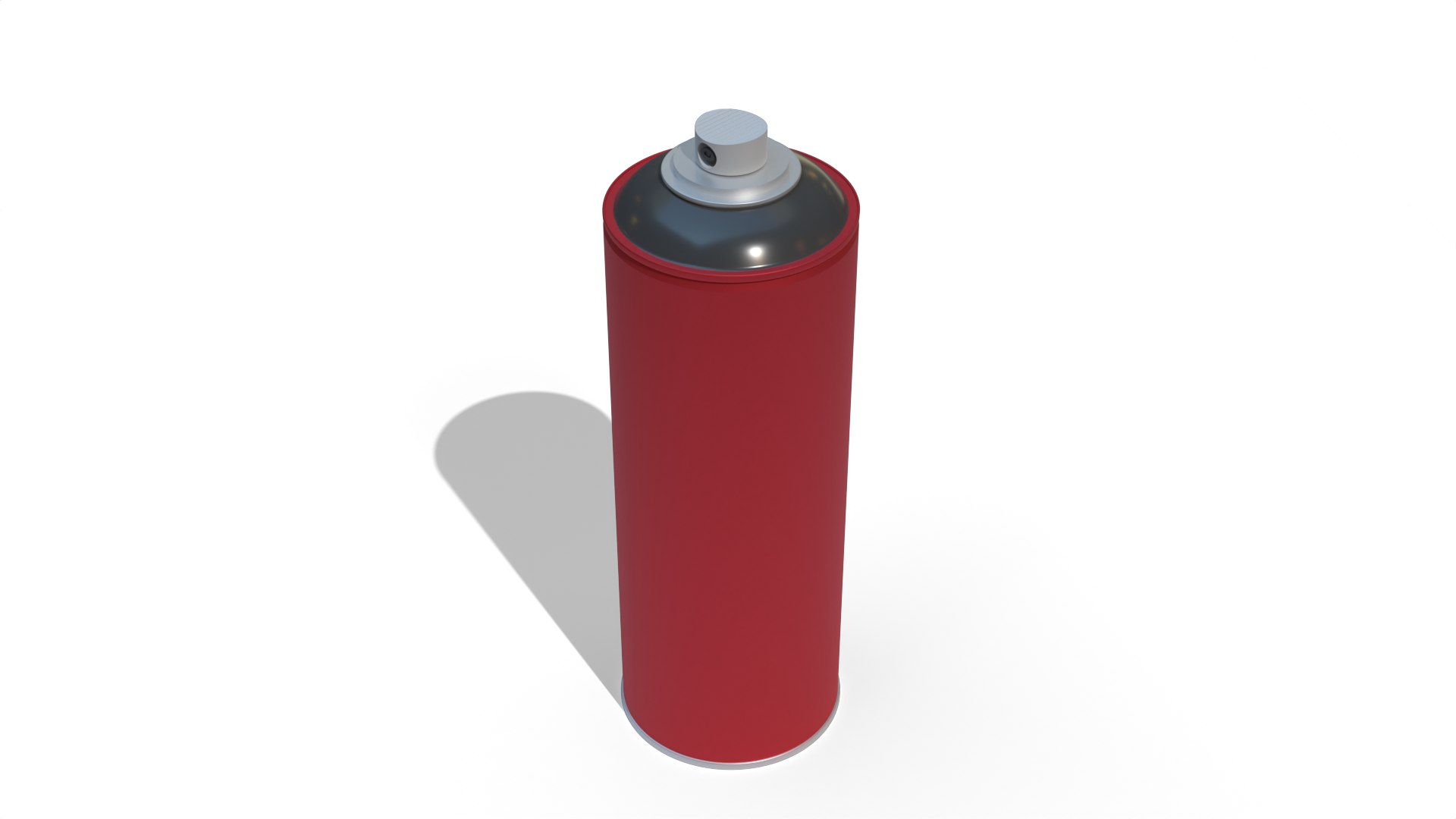 3D RED spray can model - TurboSquid 2043727