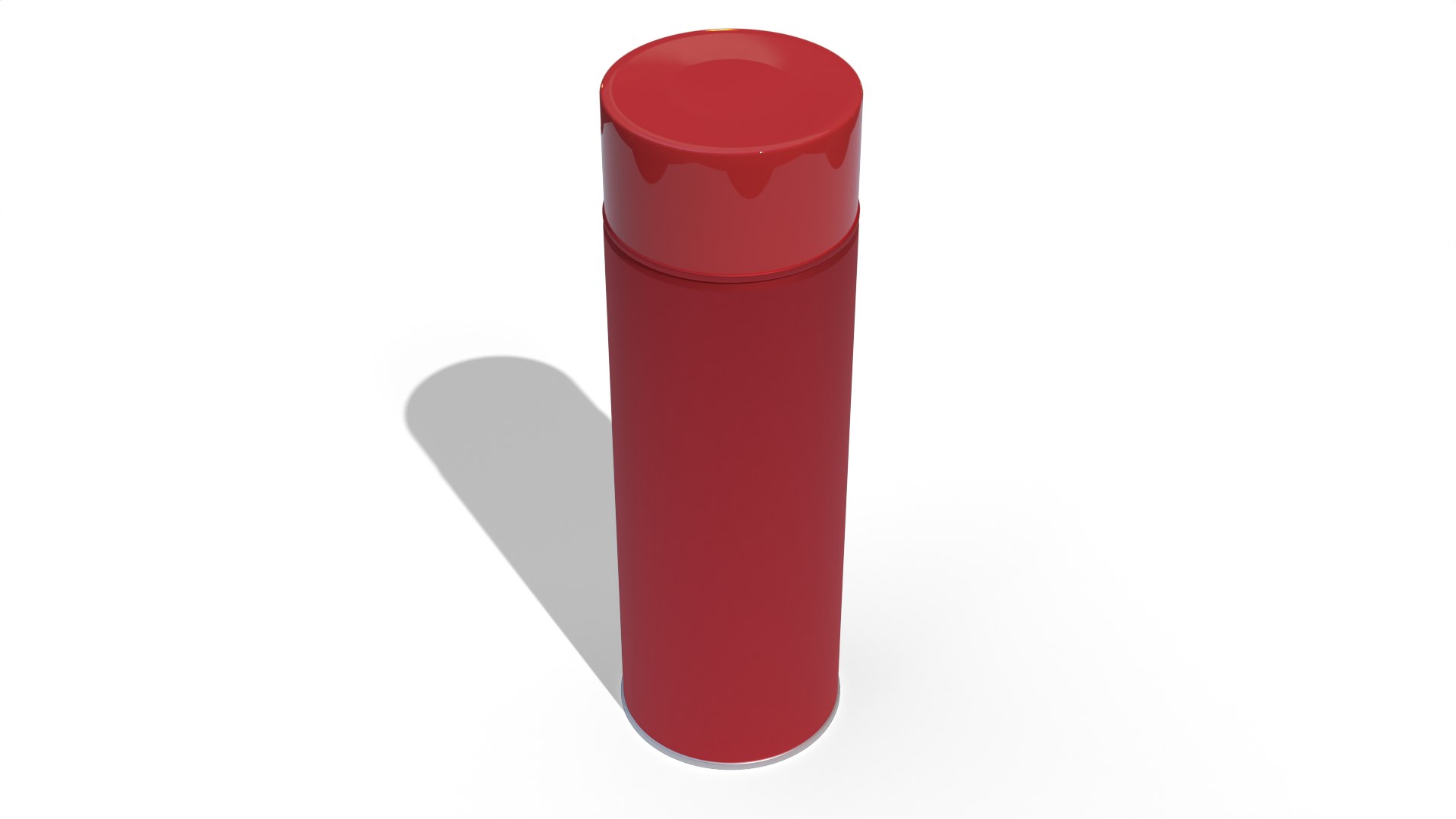 3D RED spray can model - TurboSquid 2043727