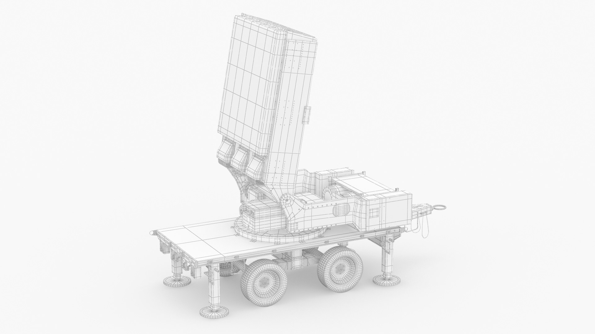 3D Leonidas High-Power Microwave System Radar Model - TurboSquid 2324155