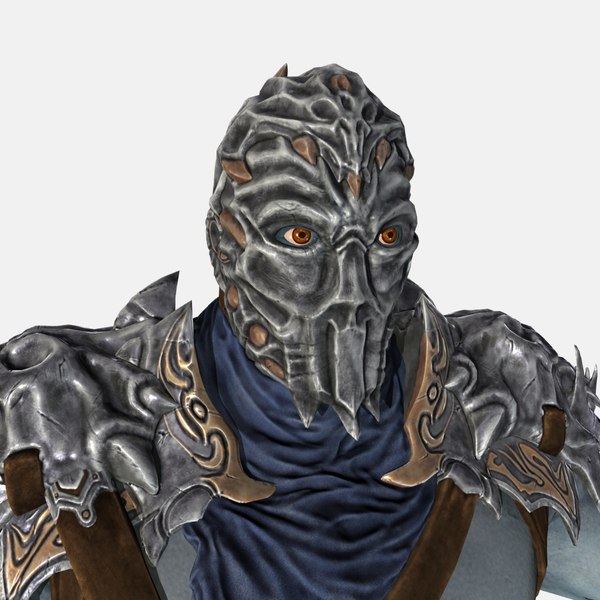 warrior armor 3d model