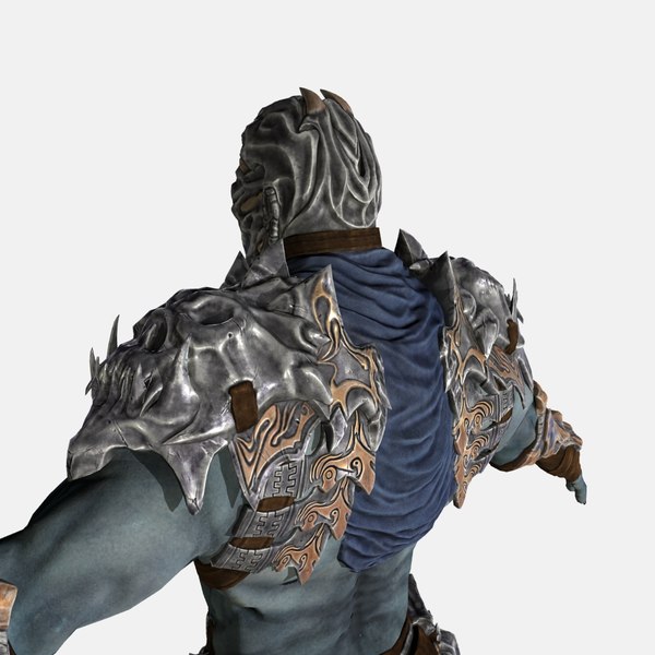 warrior armor 3d model