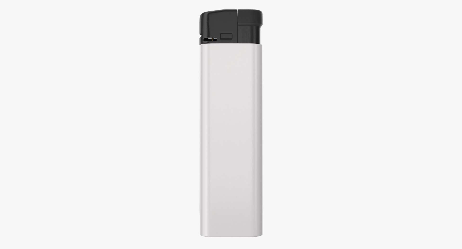 White Lighter Generic 3D Model - TurboSquid 1171637