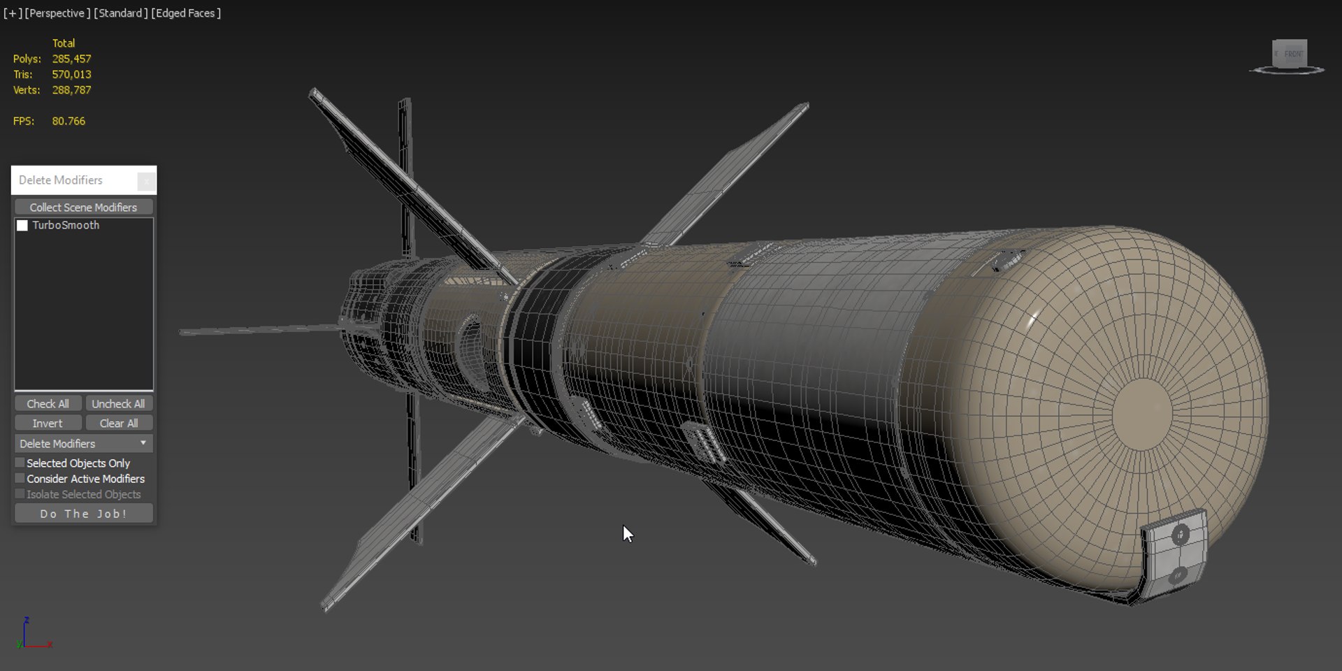 3D BGM 71F TOW Missile Model - TurboSquid 2116731