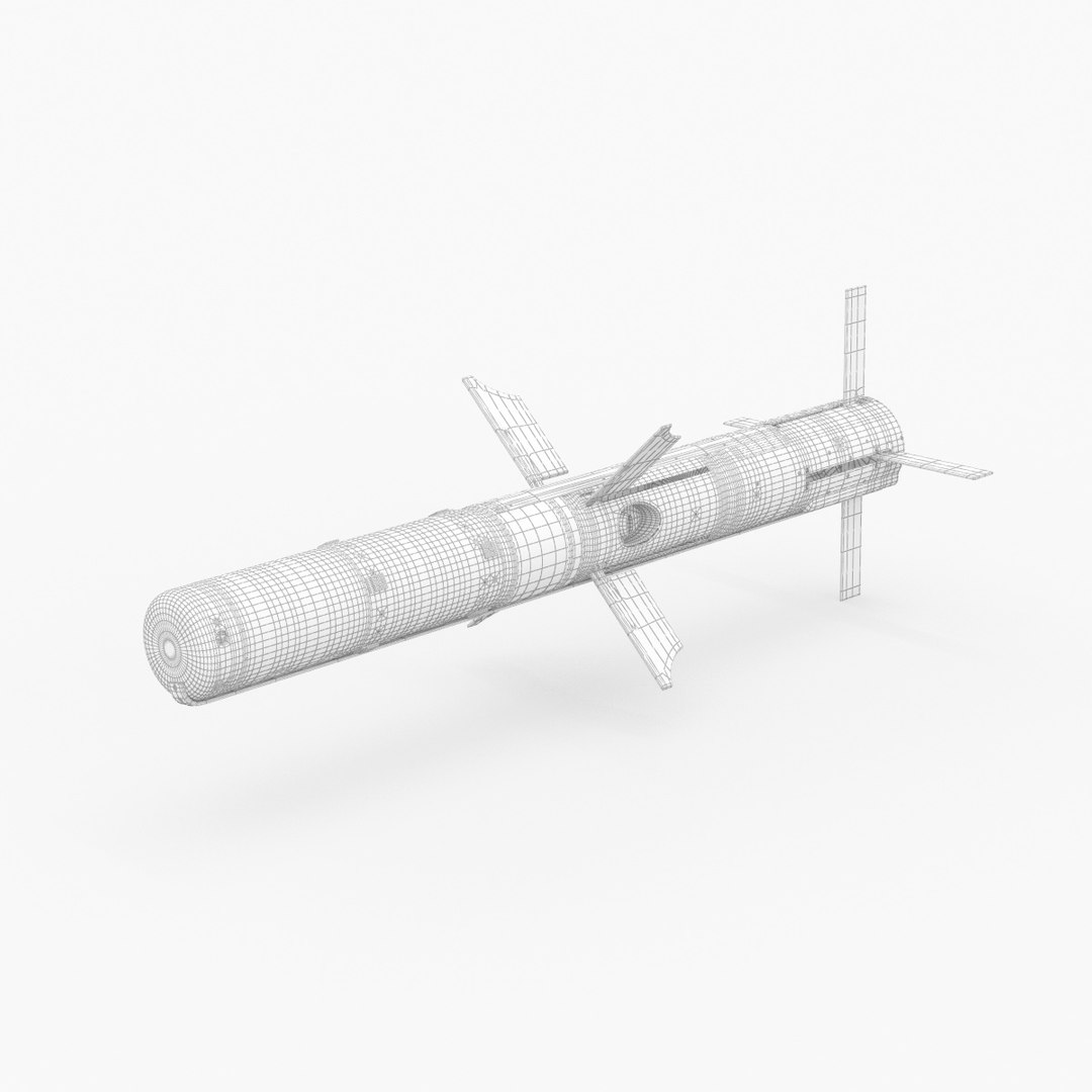 3D BGM 71F TOW Missile Model - TurboSquid 2116731
