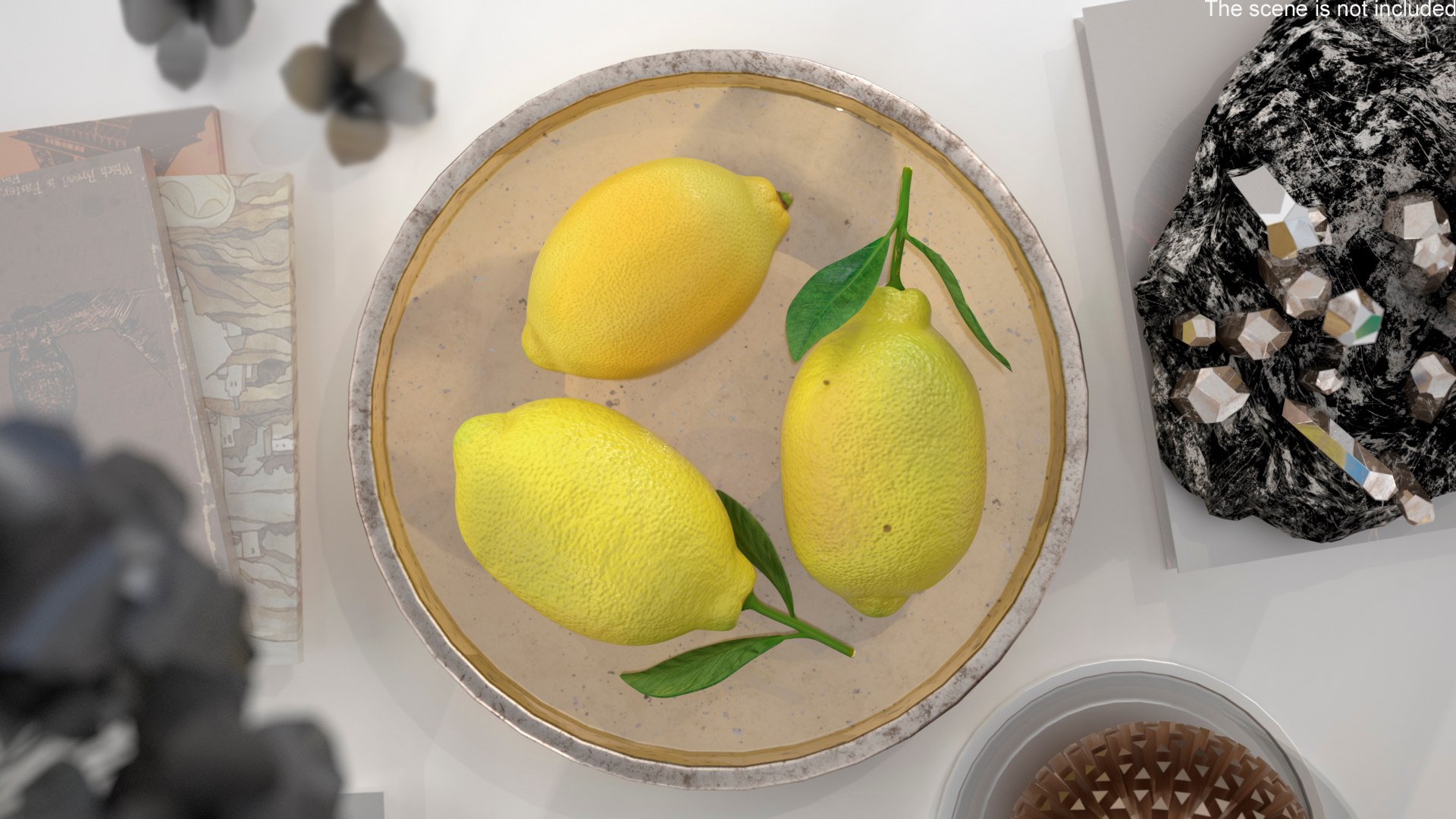 3D Realistic Lemon Model - TurboSquid 2238851