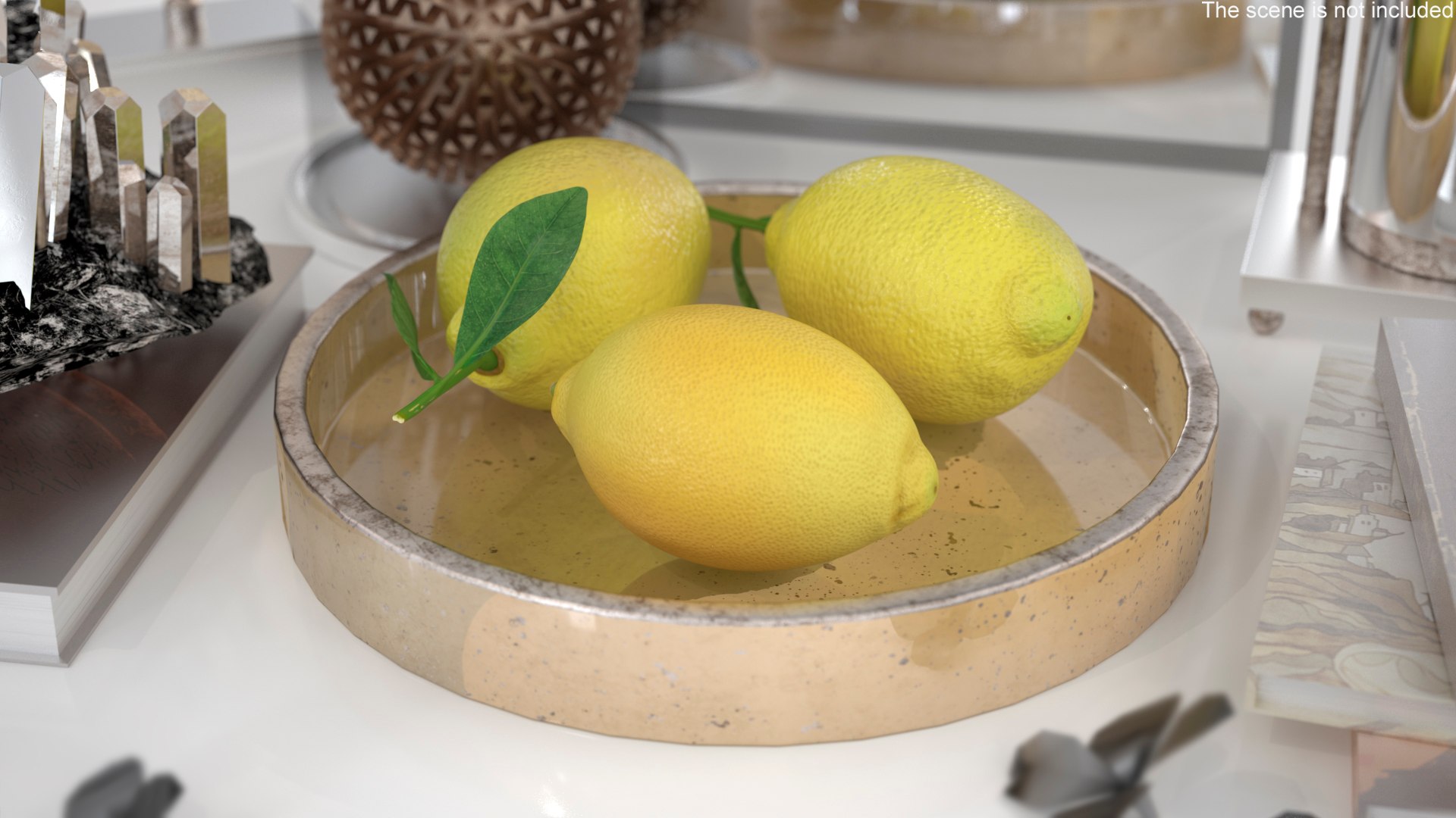 3D Realistic Lemon Model - TurboSquid 2238851