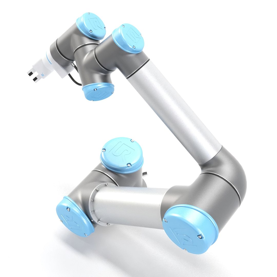 3D Model UR10 With 03 Hrc Zimmer Group Collaborative Gripper ...