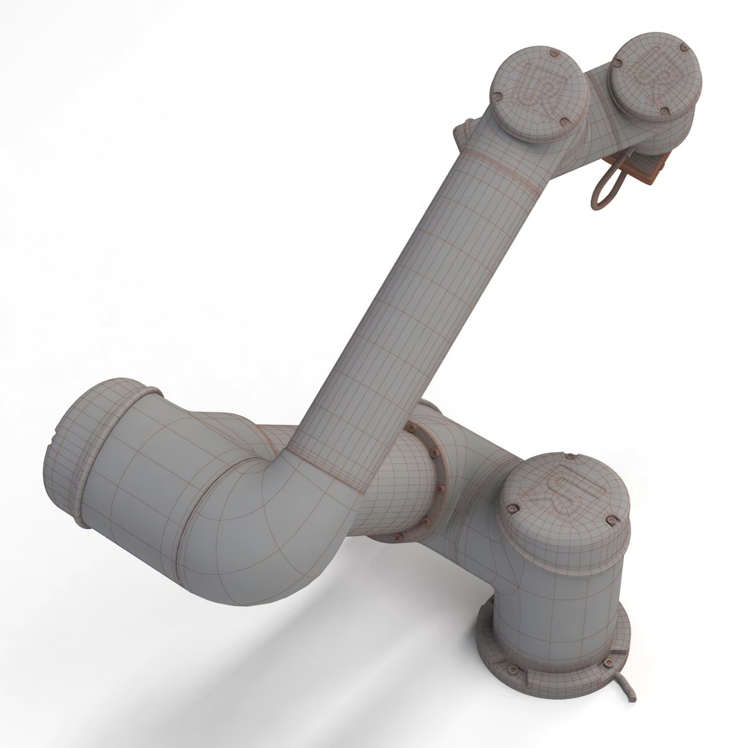 3D Model UR10 With 03 Hrc Zimmer Group Collaborative Gripper ...